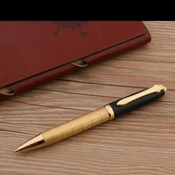 unbranded | Office | New Luxury Gold And Black Rollerball Pen | Poshmark